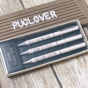 Rae Dunn | Office | Rae Dunn Teacher Pen Set | Poshmark